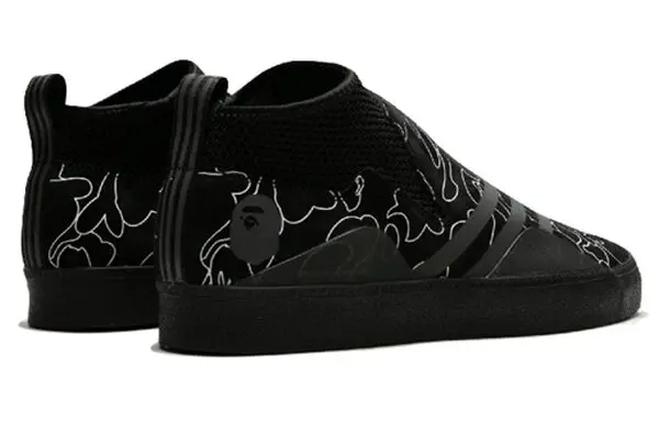 Adidas A Bathing Ape X 3st.002 "core Black