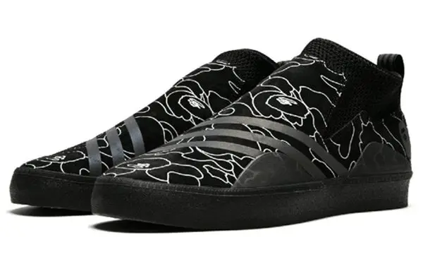 Adidas A Bathing Ape X 3st.002 "core Black