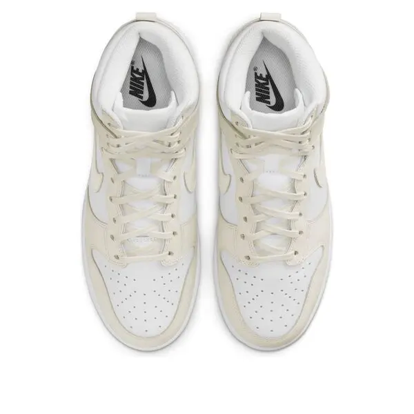 Nike Dunk High "sail Gum - Cream/white/brown
