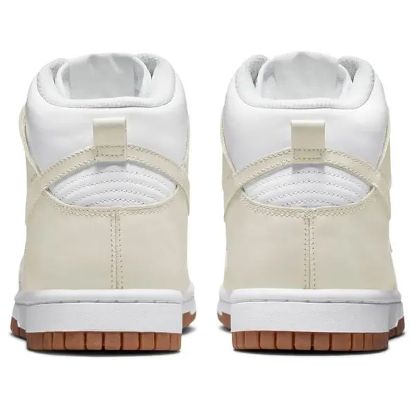 Nike Dunk High "sail Gum - Cream/white/brown