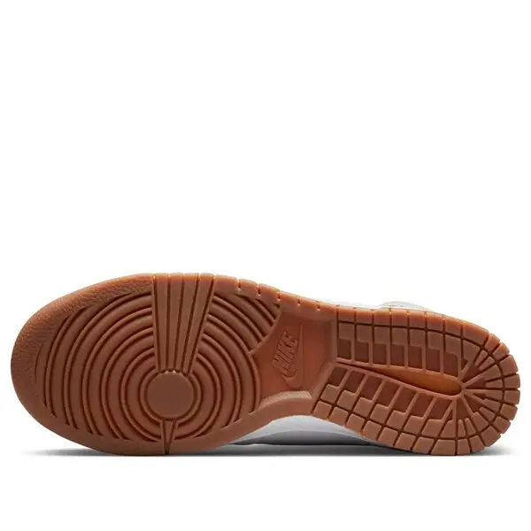 Nike Dunk High "sail Gum - Cream/white/brown