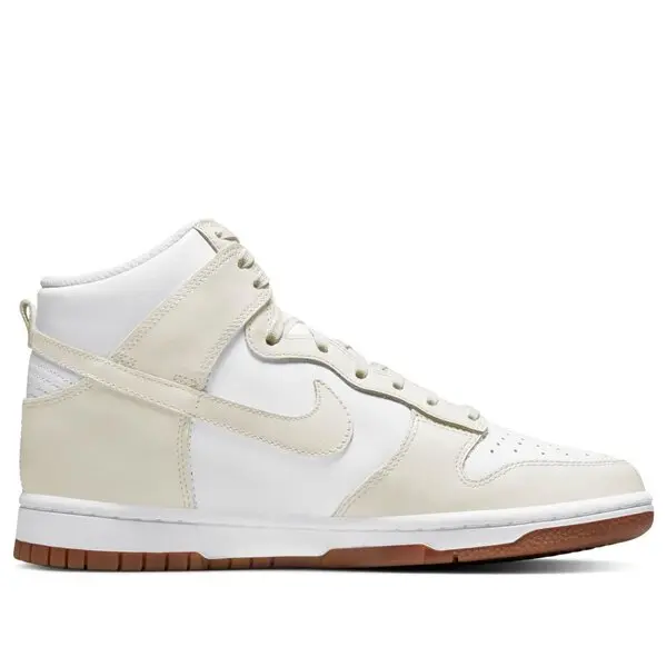 Nike Dunk High "sail Gum - Cream/white/brown