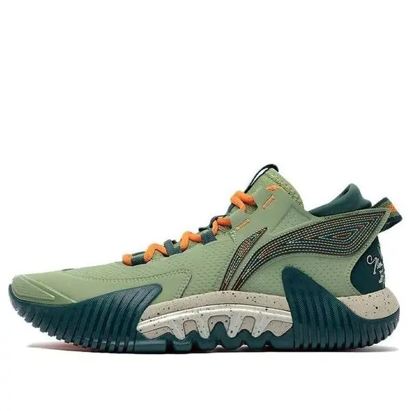 LI-NING Low Top Sneakers - Green/dark Green