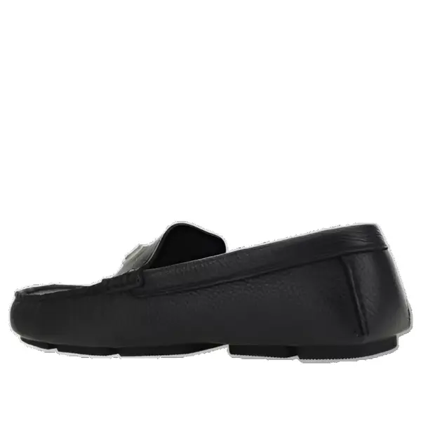 Dolce & Gabbana Calfskin Loafers With Buckle Detail