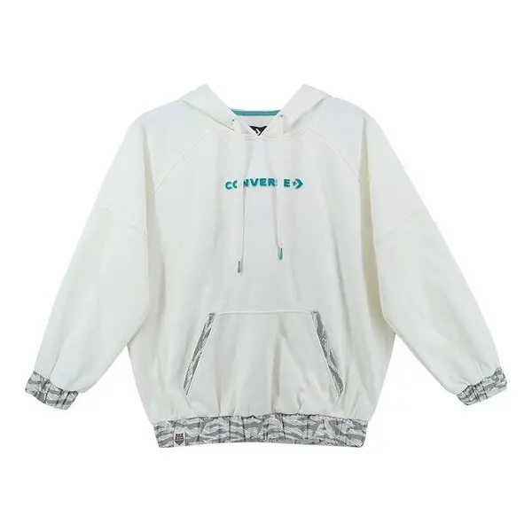 CONVERSE New Year Series Tiger Stripes Hoodie Milk