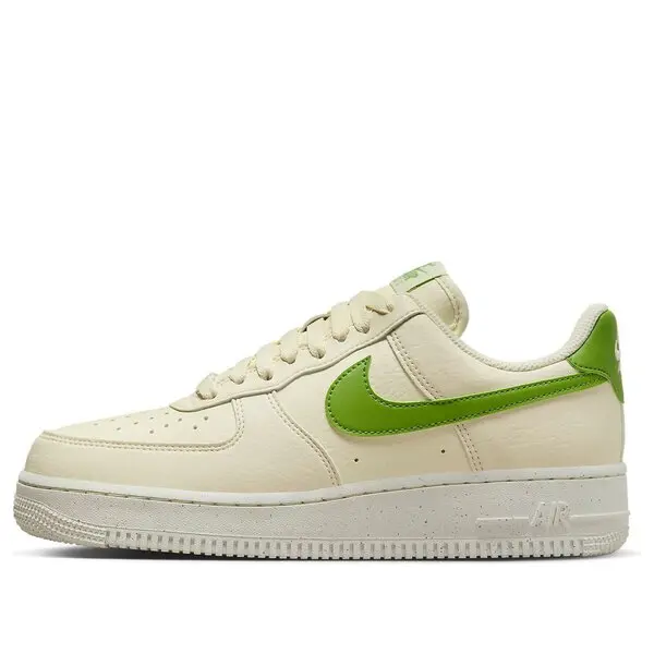 Nike Force 1 Low Next Nature Sneakers - Beige/green/white