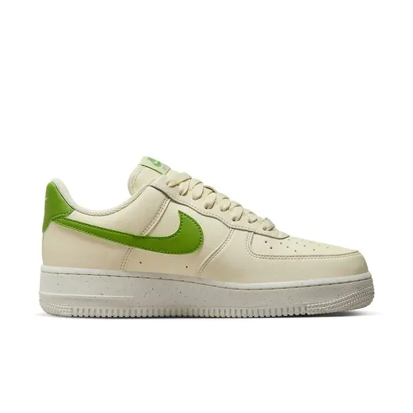 Nike Force 1 Low Next Nature Sneakers - Beige/green/white