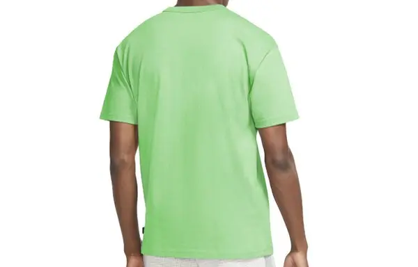 Nike Minimalistic Embroidered Logo Short Sleeve - Green
