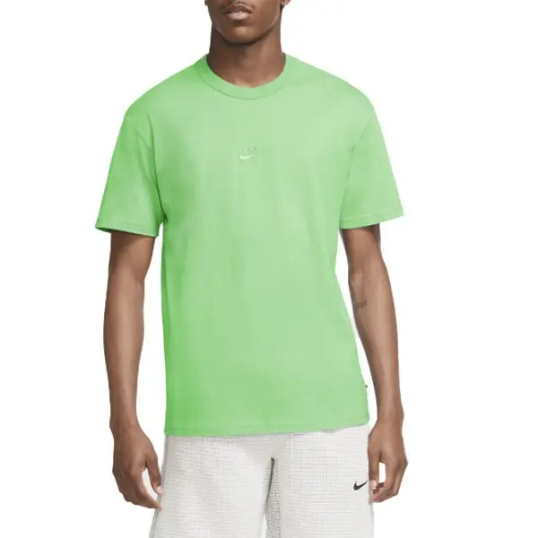 Nike Minimalistic Embroidered Logo Short Sleeve - Green