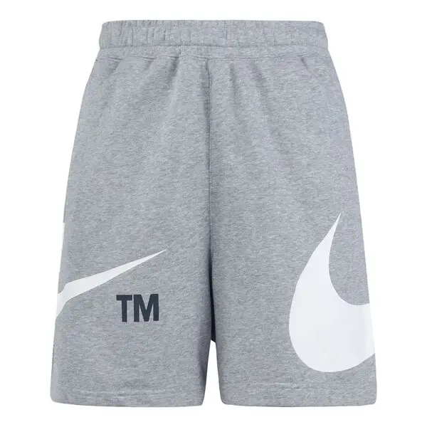 Nike Swoosh Ft Shorts - Grey