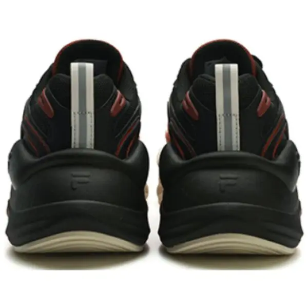 FILA FUSION Fashion Daddy Shoes - Beige/black/red