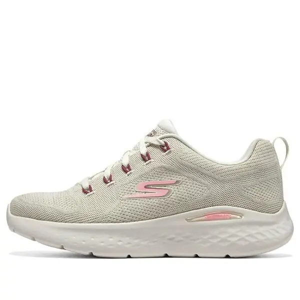 Sketchers Go Run Lite Athletic Sneakers - Beige