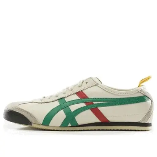 Onitsuka Tiger Mexico 66 Lace-up Sneakers - Beige/green/red