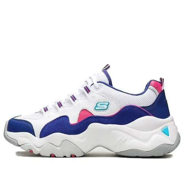 Sketchers D'lites 3.0 Zenway Low-top Sneakers - White/blue