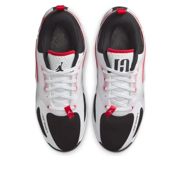 JORDAN Heir Pf "bloodline" Sneakers - White/fire Red/black