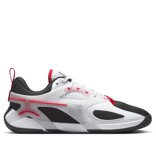 JORDAN Heir Pf "bloodline" Sneakers - White/fire Red/black