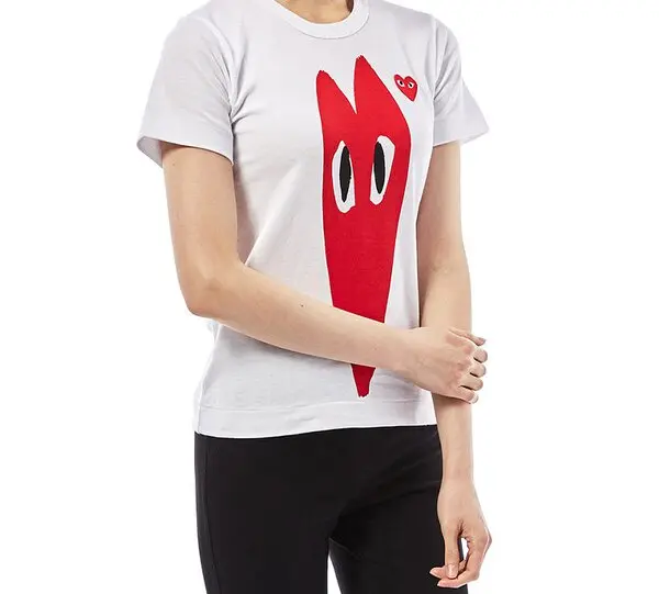 Play Comme Des Garcon Long Heart T-shirt