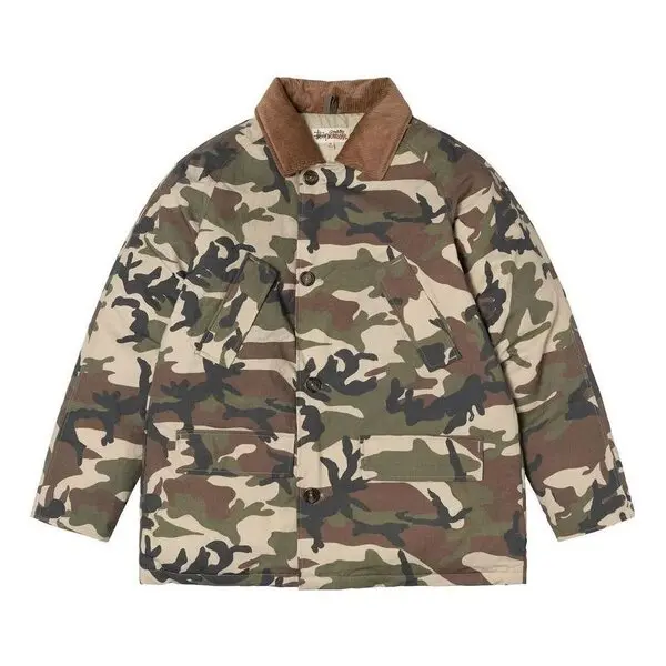 StÜssy X Denim Tears Ripstop Down Army Jacket - Camo