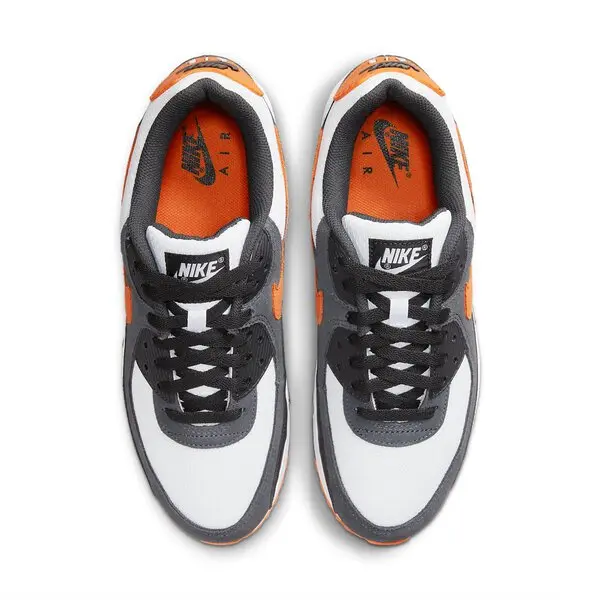Nike Max 90 "white Starfish Black" Sneakers - Black/orange