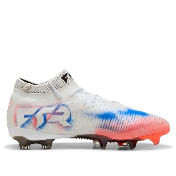PUMA Future Ultimate Soccer Cleats - White/black/glowing Red