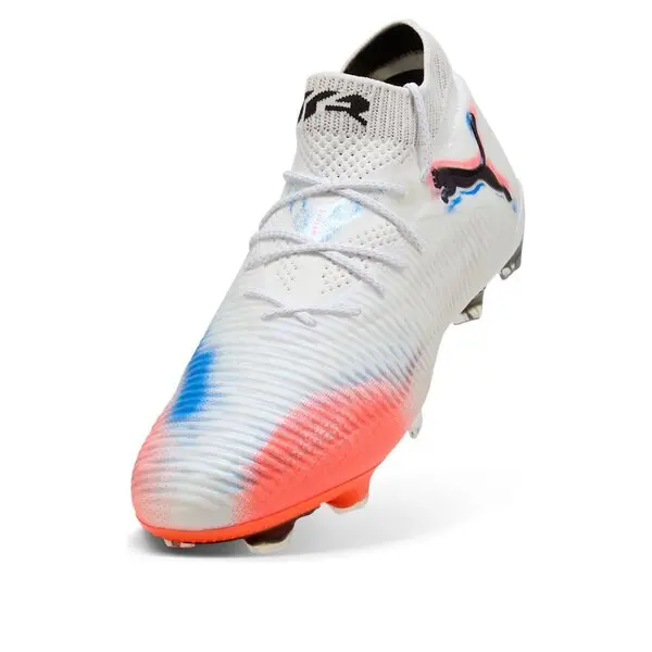 PUMA Future Ultimate Soccer Cleats - White/black/glowing Red