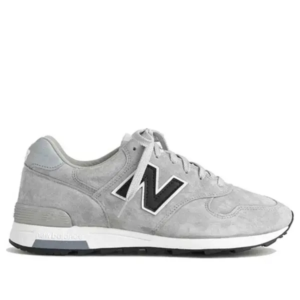 NEW BALANCE J.crew X 1400 Made In Usa Suede Sneakers - Grey