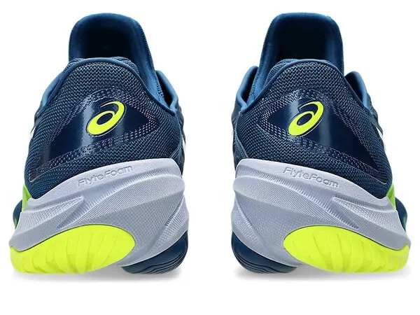 Asics Court Ff 3 Athletic Sneakers - Teal/yellow/white