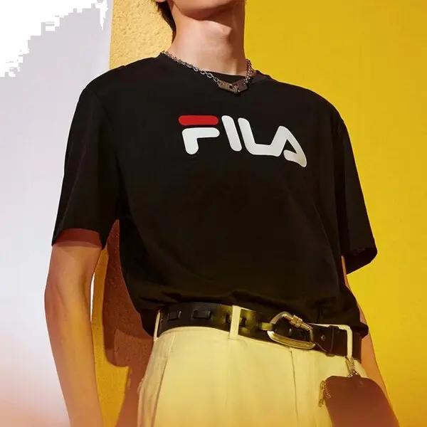 FILA Bellano T-shirt 'black White
