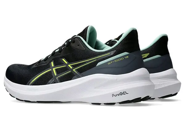 Asics Gt-1000 13 Athletic Sneakers - Black/safety Yellow