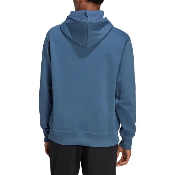Adidas Solid Color Brand Drawstring Hooded Long Sleeve Hoodie