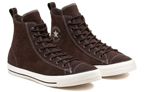 CONVERSE Chuck Taylor All Star Suede High Top Sneakers - Red