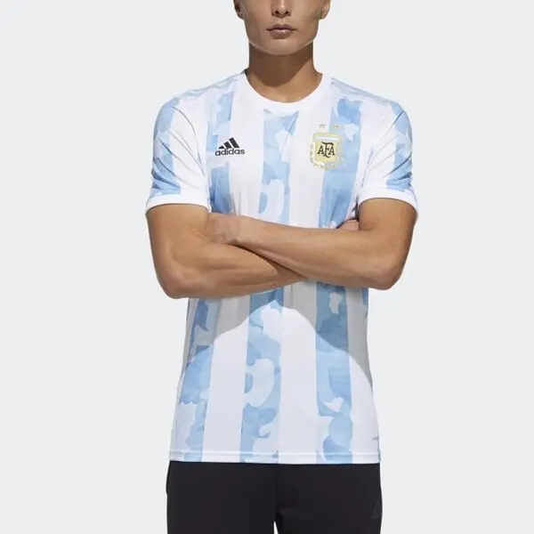 Adidas Argentina Fan Edition 21 Home Soccer Jersey - Blue
