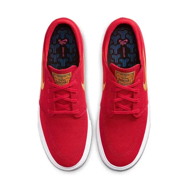 Nike Zoom Stefan Janoski Canvas Rm Sb - Red/yellow