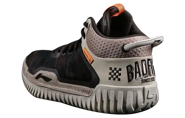 LI-NING Badfive 3 "black Brown" High-top Sneakers