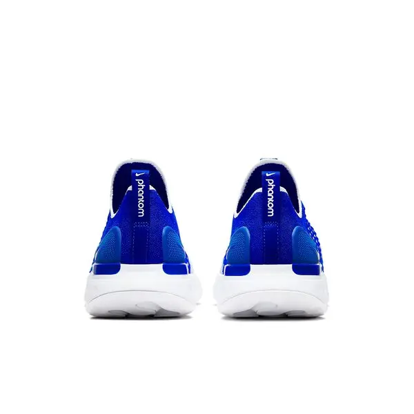 Nike React Phantom Run Flyknit 2 Athletic Sneakers - Blue/white