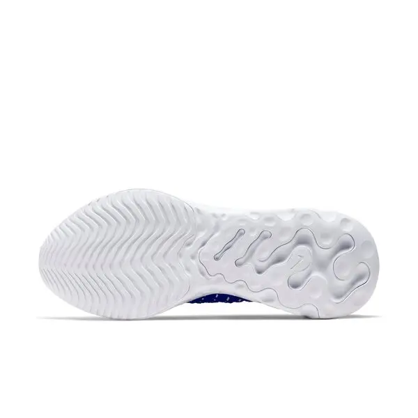 Nike React Phantom Run Flyknit 2 Athletic Sneakers - Blue/white