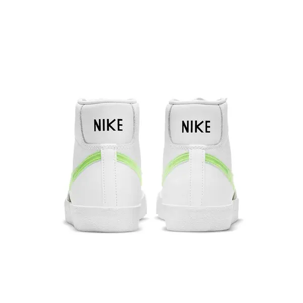 Nike Blazer Mid '77 Essential High Top Sneakers - White/gray/green