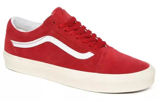 VANS Old Skool Suede Sneakers - Red
