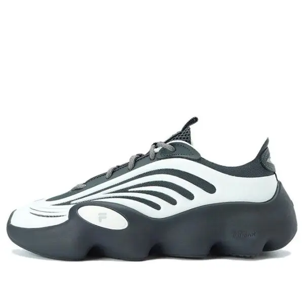 FILA FUSION Ray 3 Sport Shoes - White/grey