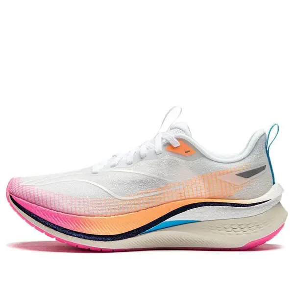 LI-NING Rouge Rabbit Pro Sneakers - White/pink/orange