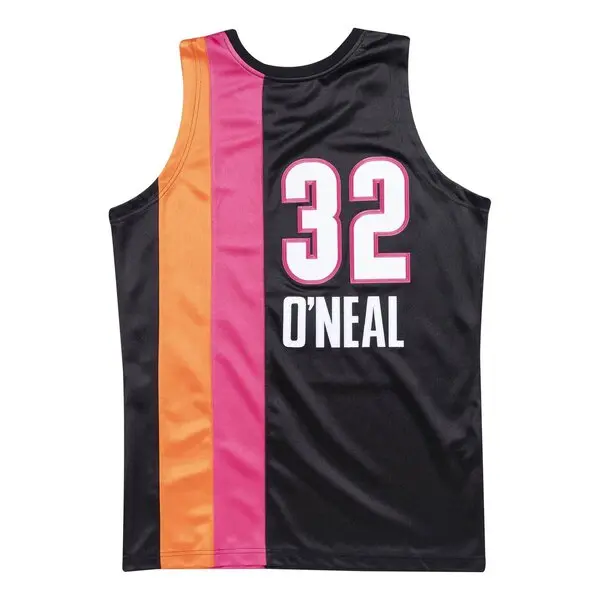 Mitchell & Ness Shaquille O'neal Miami Heat 2005-06 Nba Jersey - Black