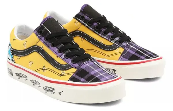 VANS Factory Old Skool 36 Dx Sneakers - Purple/yellow