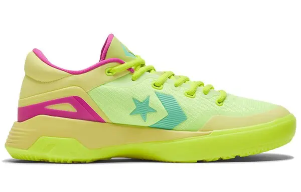 CONVERSE G4 Low 'hi-vis Collection' Sneakers - Yellow/pink