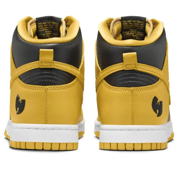 Nike Dunk High "wu-tang" Sneakers - Black/pollen/white