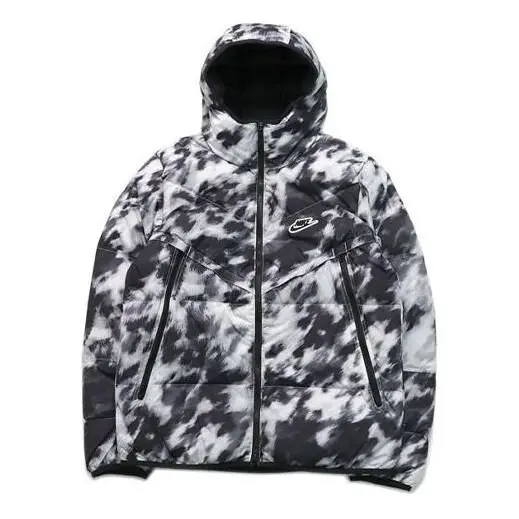 Nike Down-fill Windrunner Shield Hooded Jacket - White