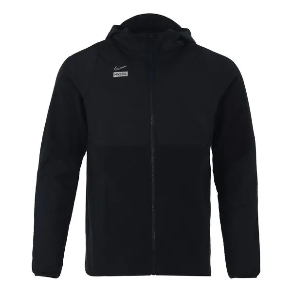 Nike Hooded Zipper Jacket With Reflective Logo