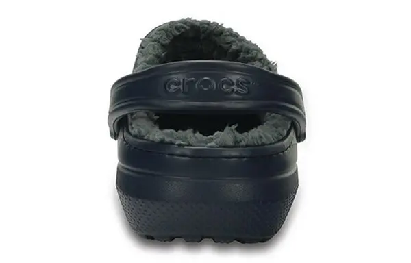 CROCS Classic Lined Clogs - Dark Blue/gray