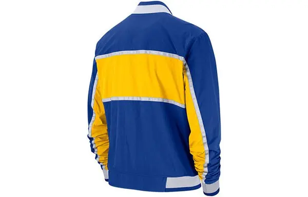 Nike Golden State Warriors Colorblock Bomber Jacket