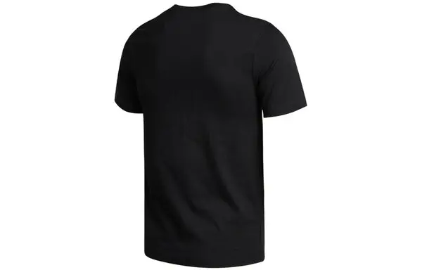 Nike Jmpmn Gfx Ss Crew 2 Leisure Sports Letter Print Short Sleeve - Black