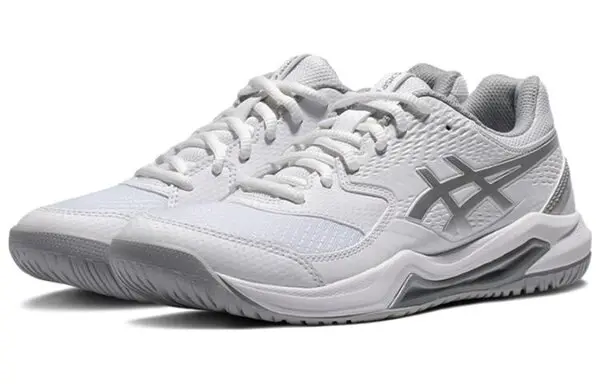 Asics Gel-dedicate Athletic Shoes - White/pure Silver